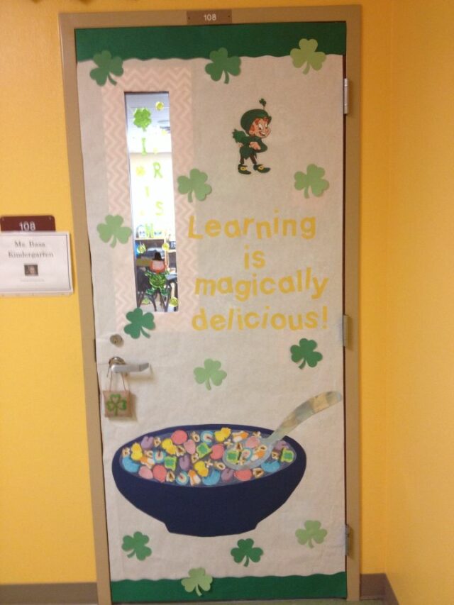 10+ St. Patrick's Day Classroom Door Ideas | Today's Creative Ideas
