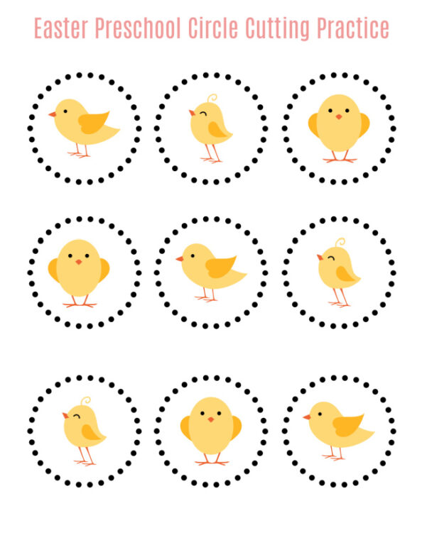 Easter Preschool Cutting Practice | Today's Creative Ideas