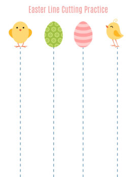 Easter Preschool Cutting Practice | Today's Creative Ideas