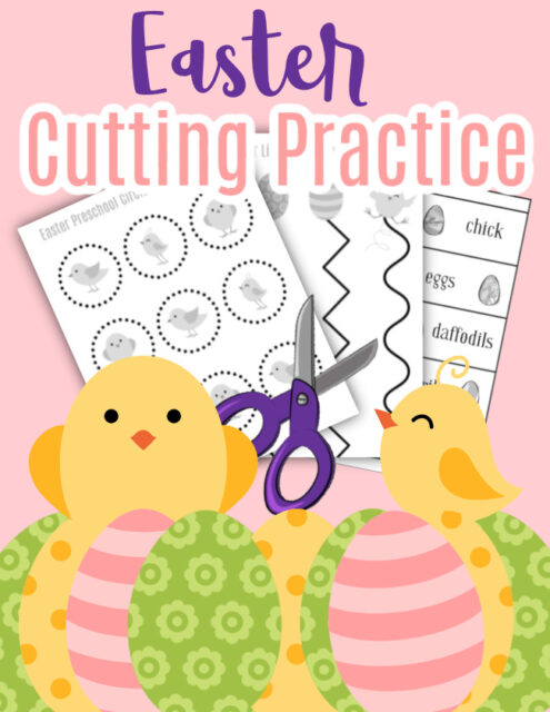 Easter Preschool Cutting Practice | Today's Creative Ideas