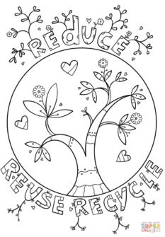 Earth Day Coloring Pages | Today's Creative Ideas