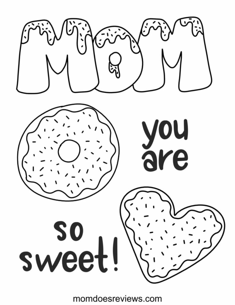200+ Mother's Day Coloring Pages | Today's Creative Ideas