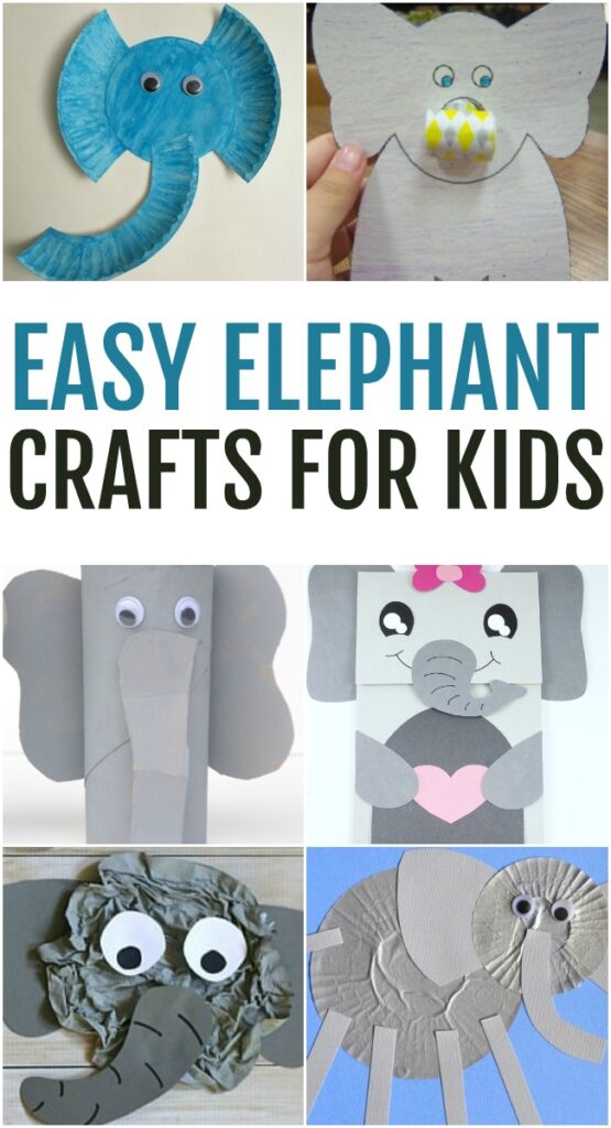 10+ Excellent Elephant Crafts for Kids to Make
