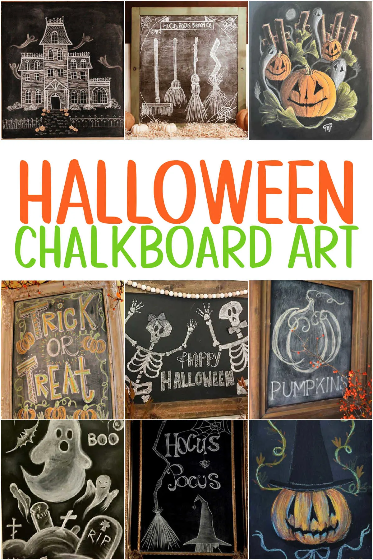 Halloween Chalkboard Art Designs | Today's Creative Ideas