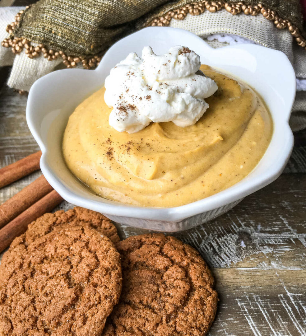 Easy Pumpkin Mousse Recipe - No Bake Fall Dessert