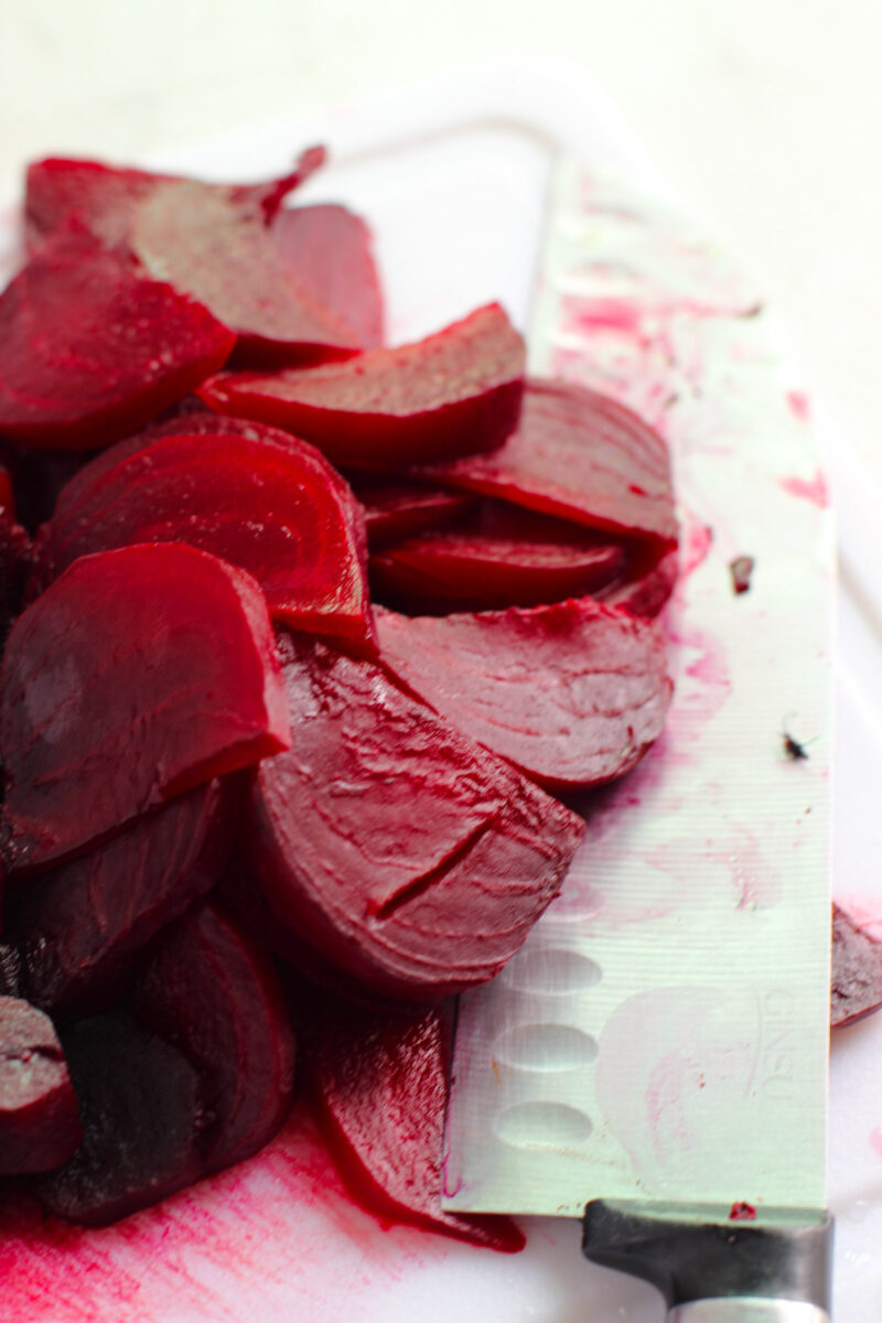 Roasted Beet Salad Recipe with Honey Balsamic Vinaigrette