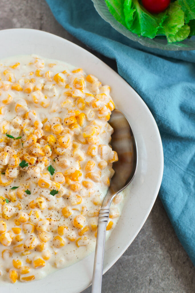 Creamed Corn Recipe with Cream Cheese | Today's Creative
