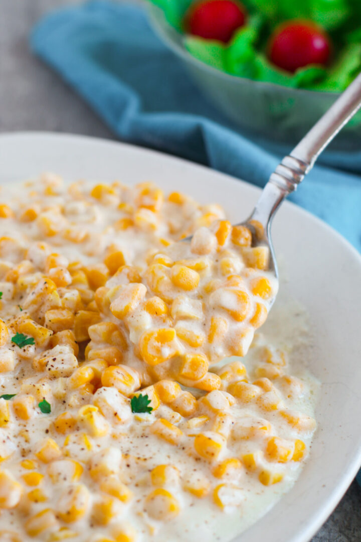 Creamed Corn Recipe with Cream Cheese | Today's Creative