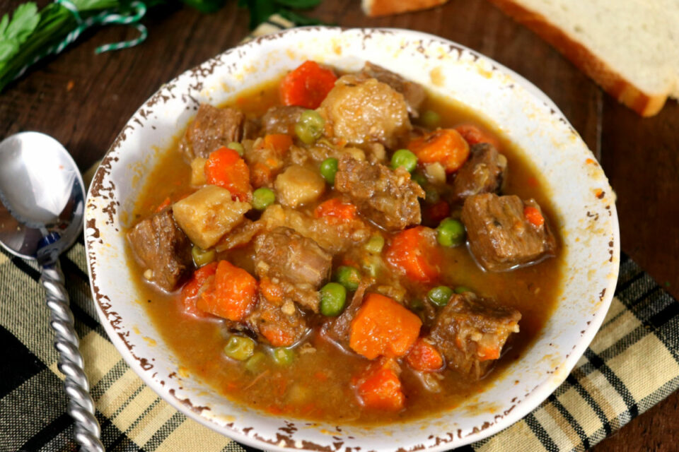 Old Fashioned Beef Stew in a Crock Pot | Today's Creative