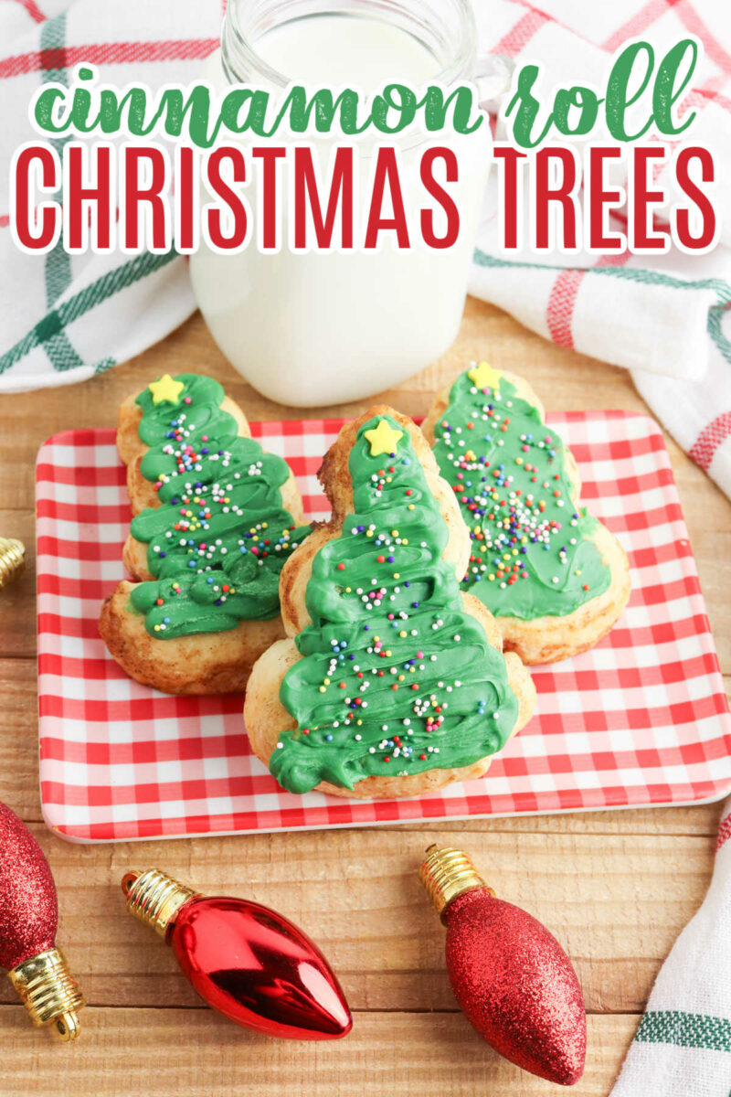 Cinnamon Roll Christmas Trees | Today's Creative Ideas