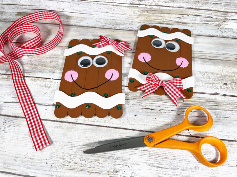 Popsicle Stick Gingerbread Man Craft | Today's Creative