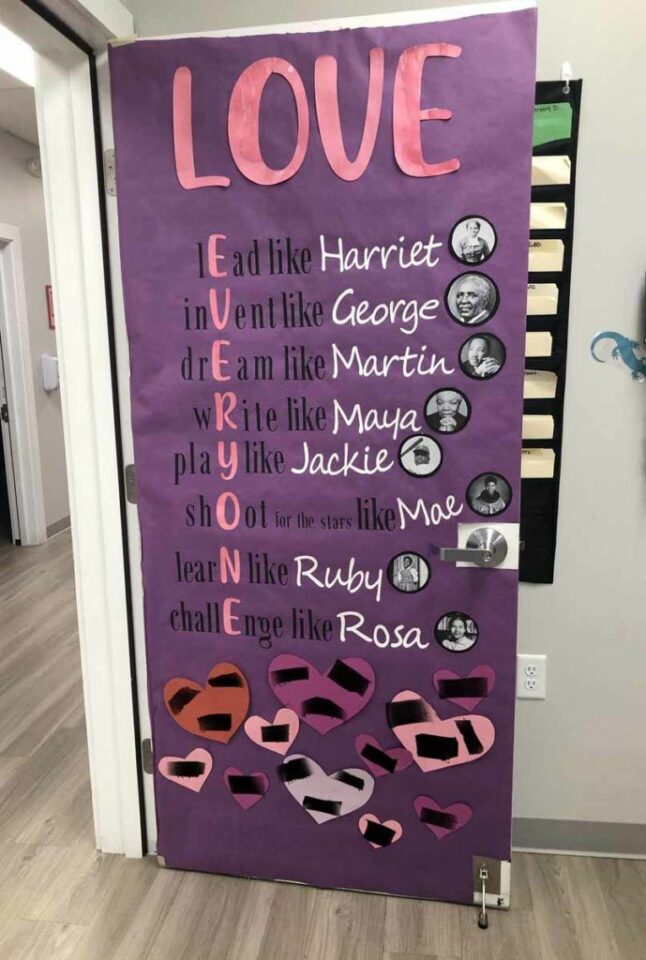 Classroom Door Ideas for Black History Month