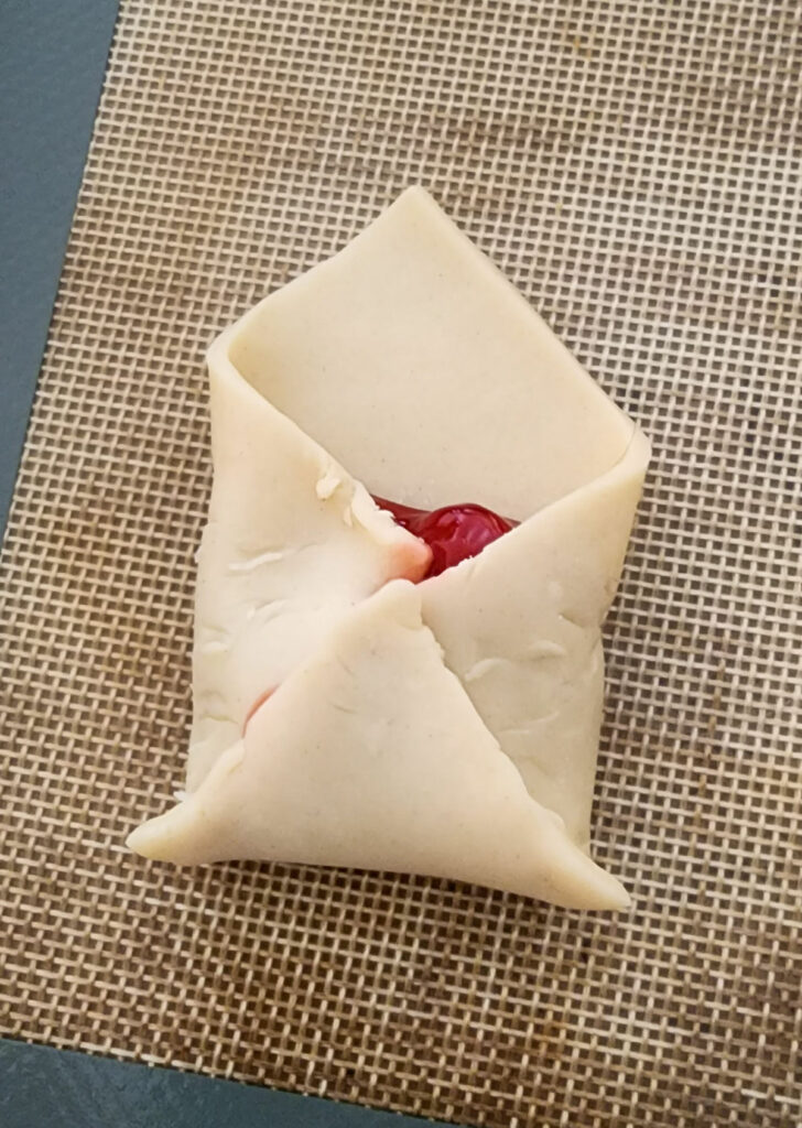 Cherry Pie Pastry Envelopes | Today's Creative Ideas