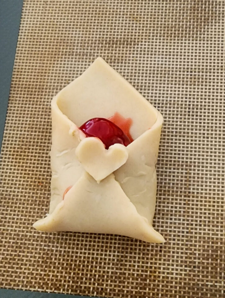 Cherry Pie Pastry Envelopes | Today's Creative Ideas