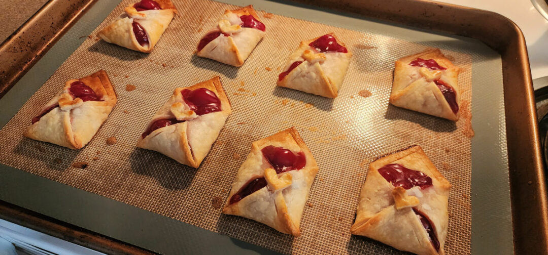 Cherry Pie Pastry Envelopes | Today's Creative Ideas