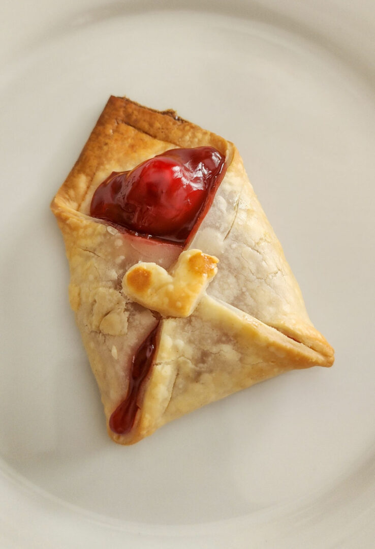 Cherry Pie Pastry Envelopes | Today's Creative Ideas