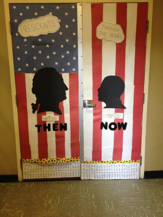 Creative Classroom Door Ideas for Presidents Day | Today's Creative Ideas