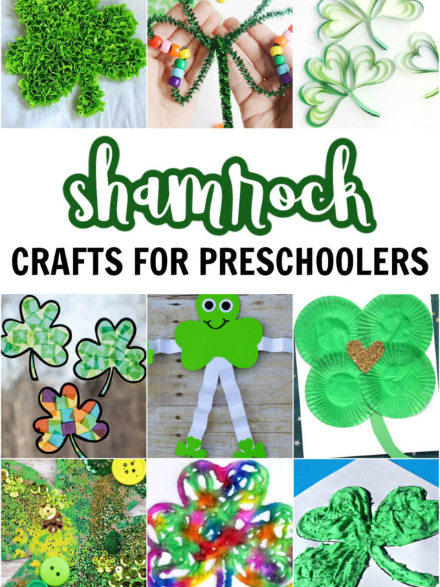 Create a Shamrock Craft using Popsicle Sticks! (3-4 steps)
