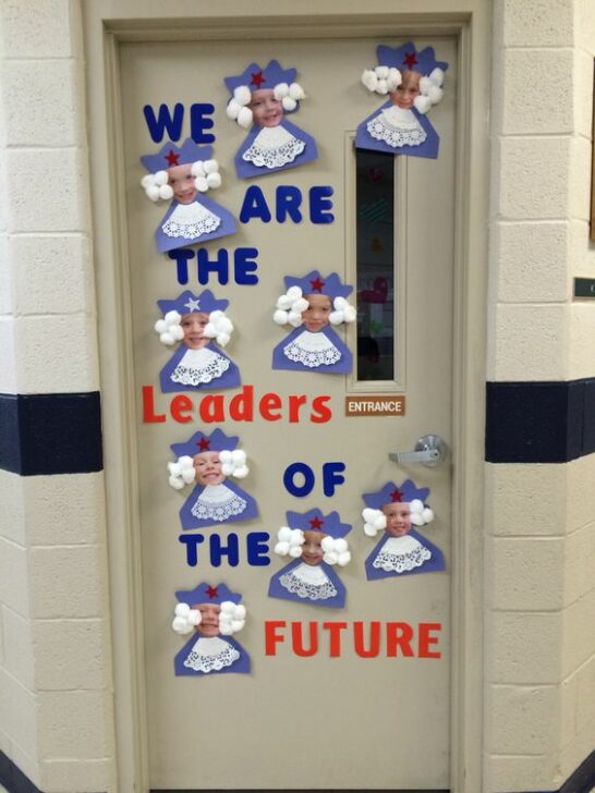 Creative Classroom Door Ideas for Presidents Day