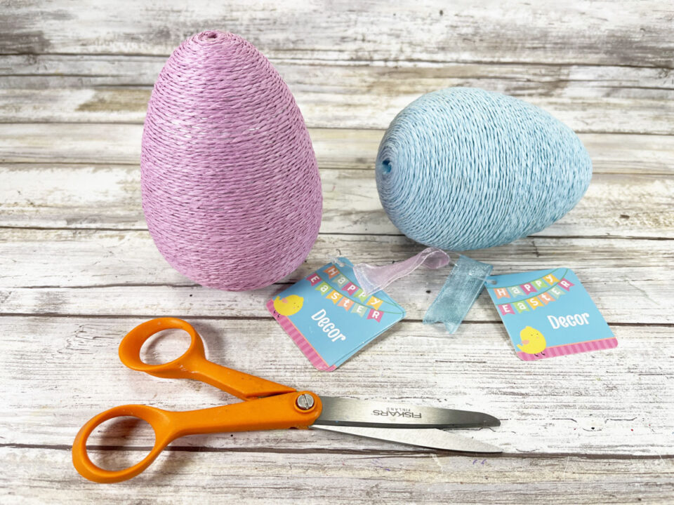 Yarn Wrapped Easter Egg Bunny Craft | Today's Creative Ideas