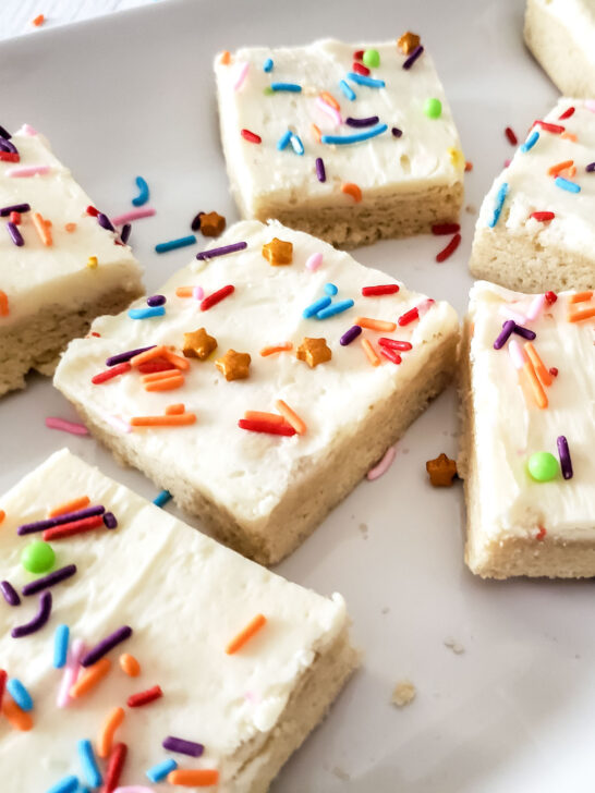 Sheet Pan Sugar Cookie Bars Recipe | Today's Creative Ideas