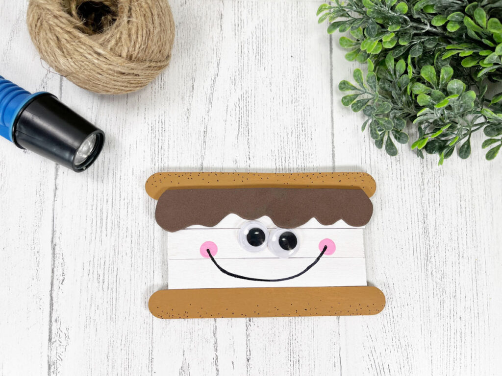 Popsicle Stick S'mores Craft | Today's Creative Ideas