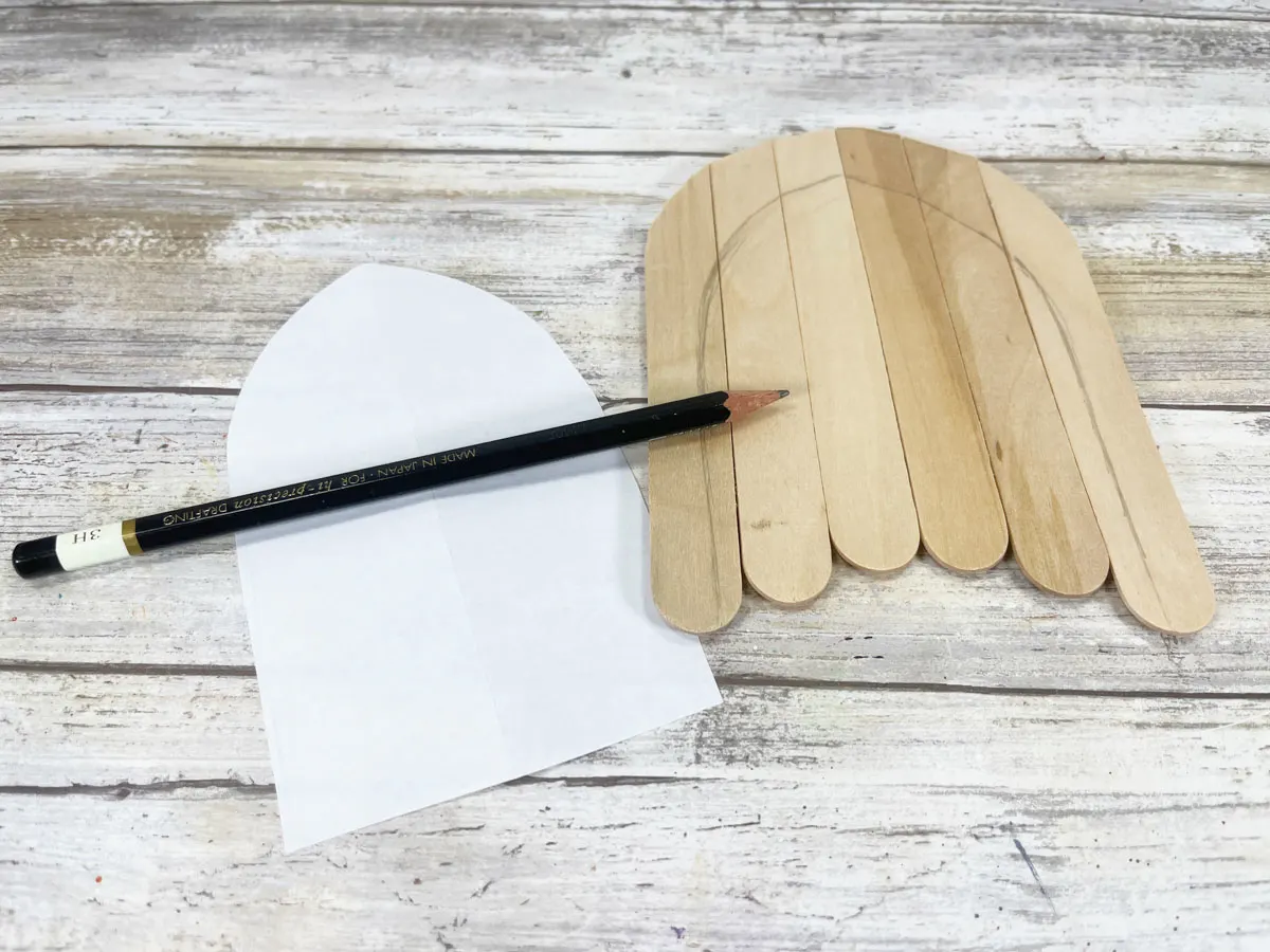 Easy Shark Craft using Popsicle Sticks | Today's Creative