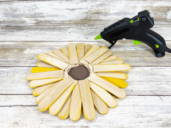 Popsicle Stick Sunflower Craft | Today's Creative Ideas
