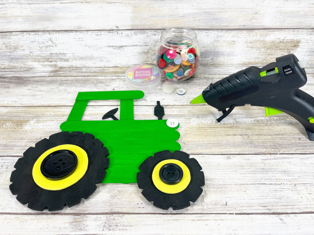Popsicle Stick Tractor Craft for Kids | Today's Creative