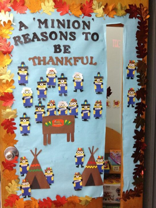 14+ Thanksgiving Classroom Door Ideas | Today's Creative Ideas