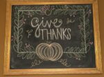 Thanksgiving Chalkboard Art Ideas | Today's Creative Ideas