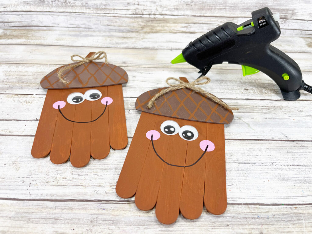 Popsicle Stick Acorn Craft for Kids | Today's Creative Ideas