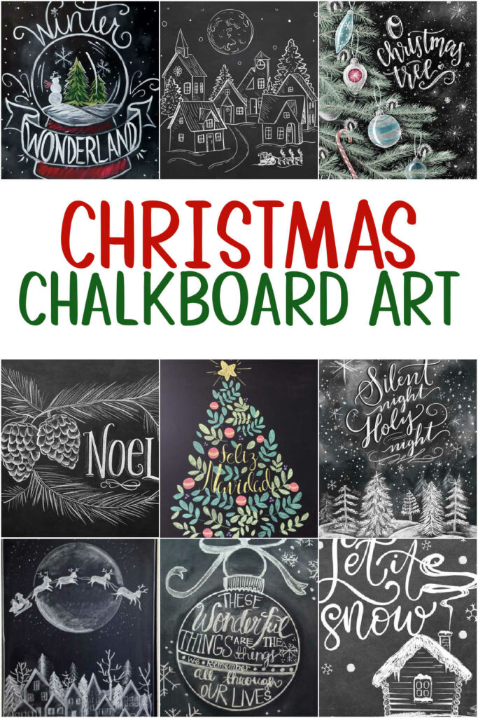 Christmas Chalkboard Art Ideas | Today's Creative Ideas