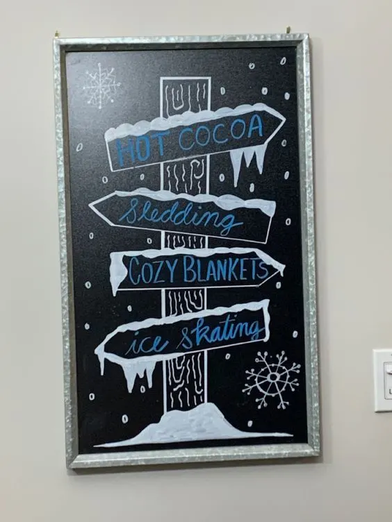 Christmas Chalkboard Art Ideas | Today's Creative Ideas