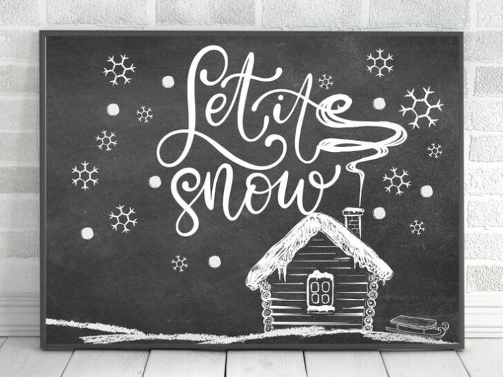 Christmas Chalkboard Art Ideas | Today's Creative Ideas