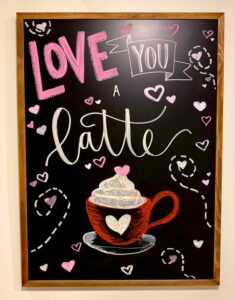 Valentines Chalkboard Art | Today's Creative Ideas