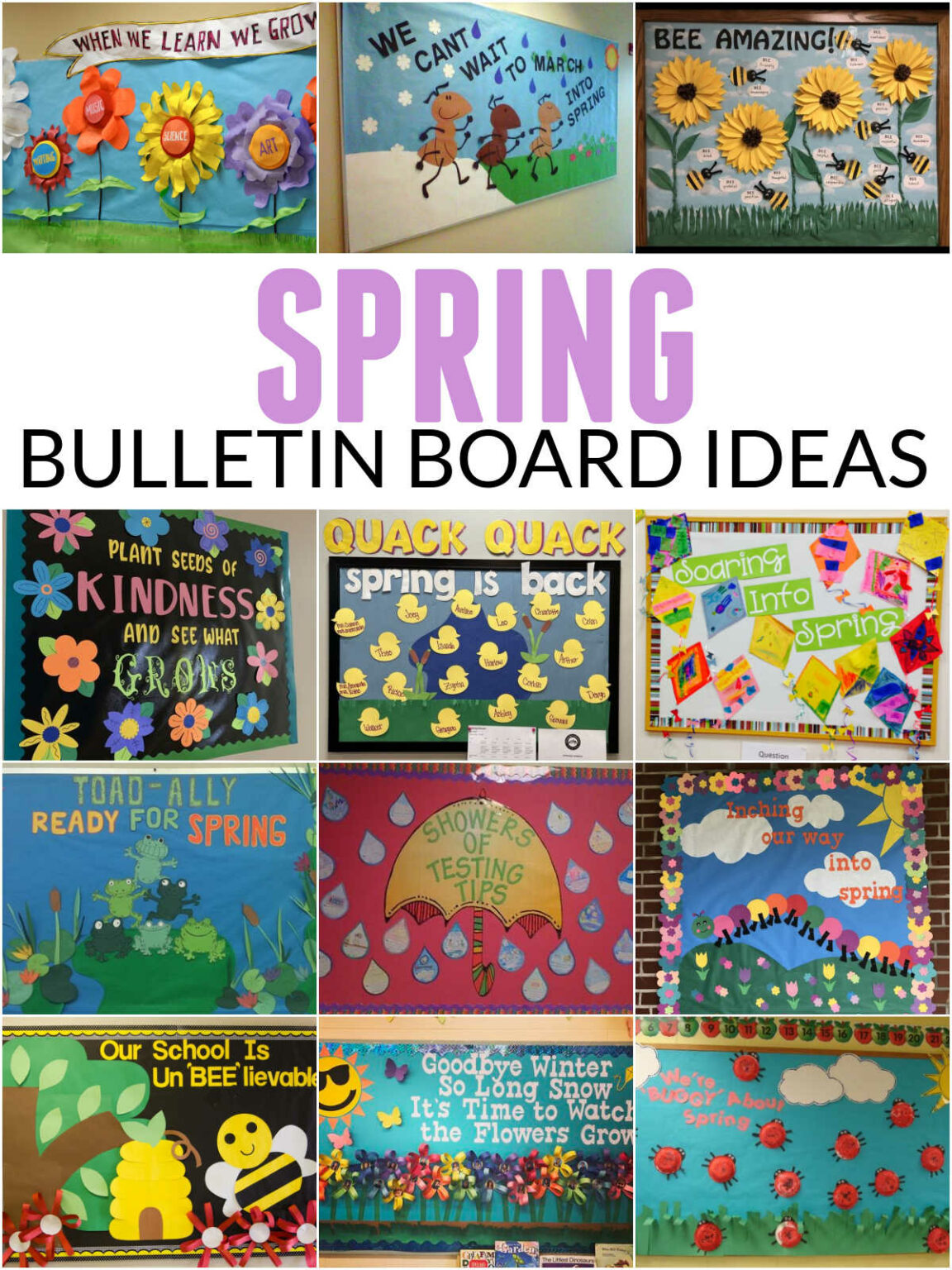 20 Spring Bulletin Board Ideas For A Colorful Classroom Todays