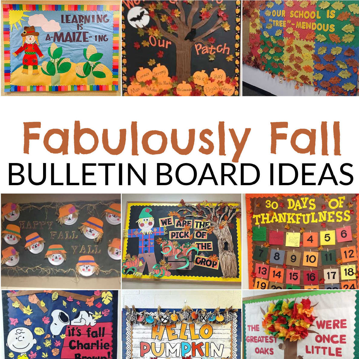 25+ Fall Bulletin Board Ideas | Today's Creative Ideas